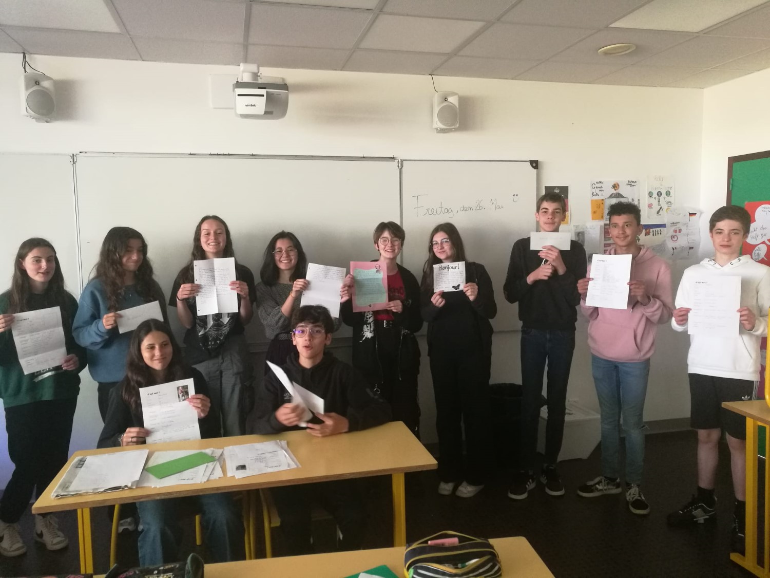 Correspondance avec des élèves allemands - Collège Pierre-Olivier Malherbe