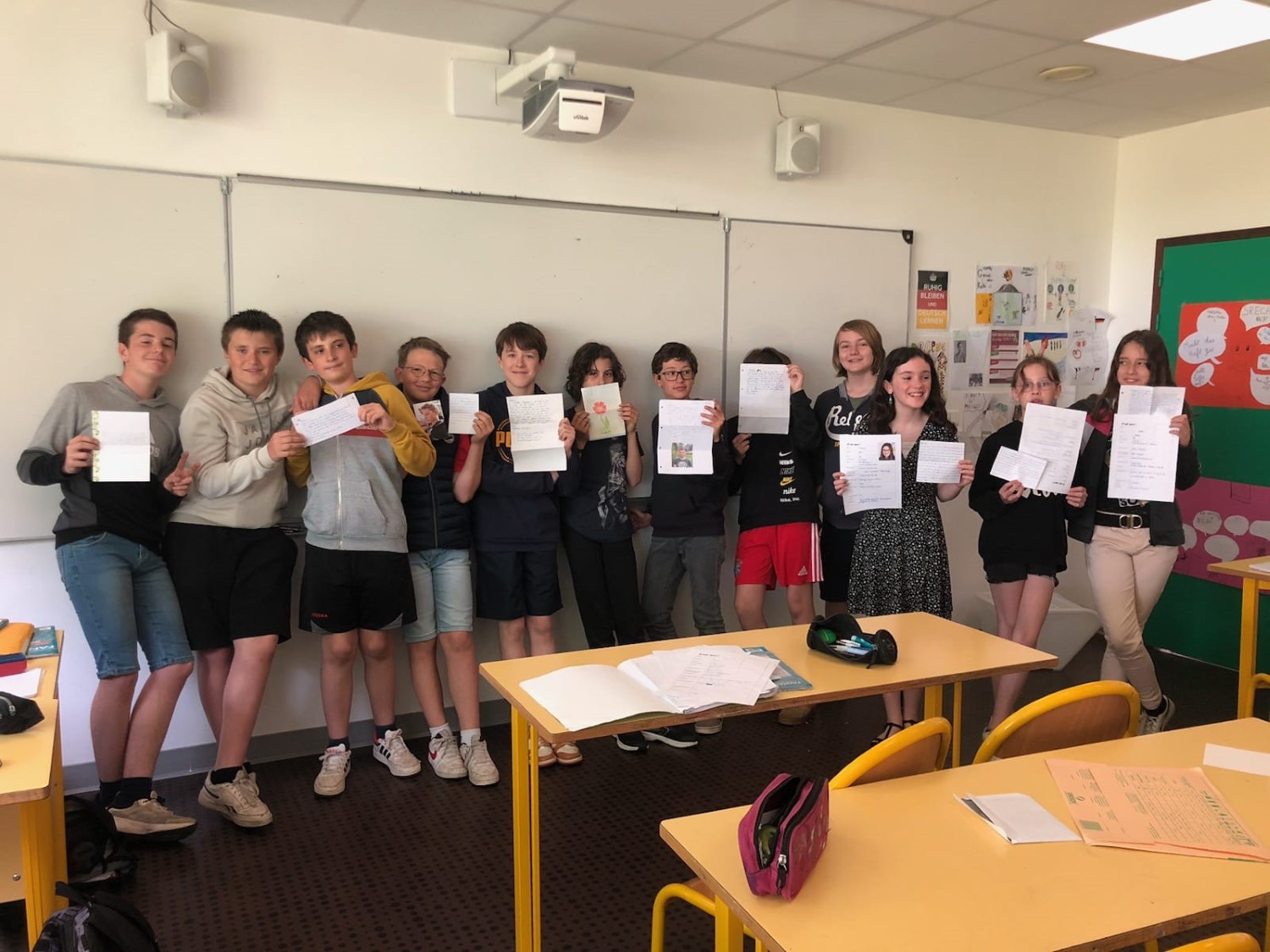 Correspondance avec des élèves allemands - Collège Pierre-Olivier Malherbe