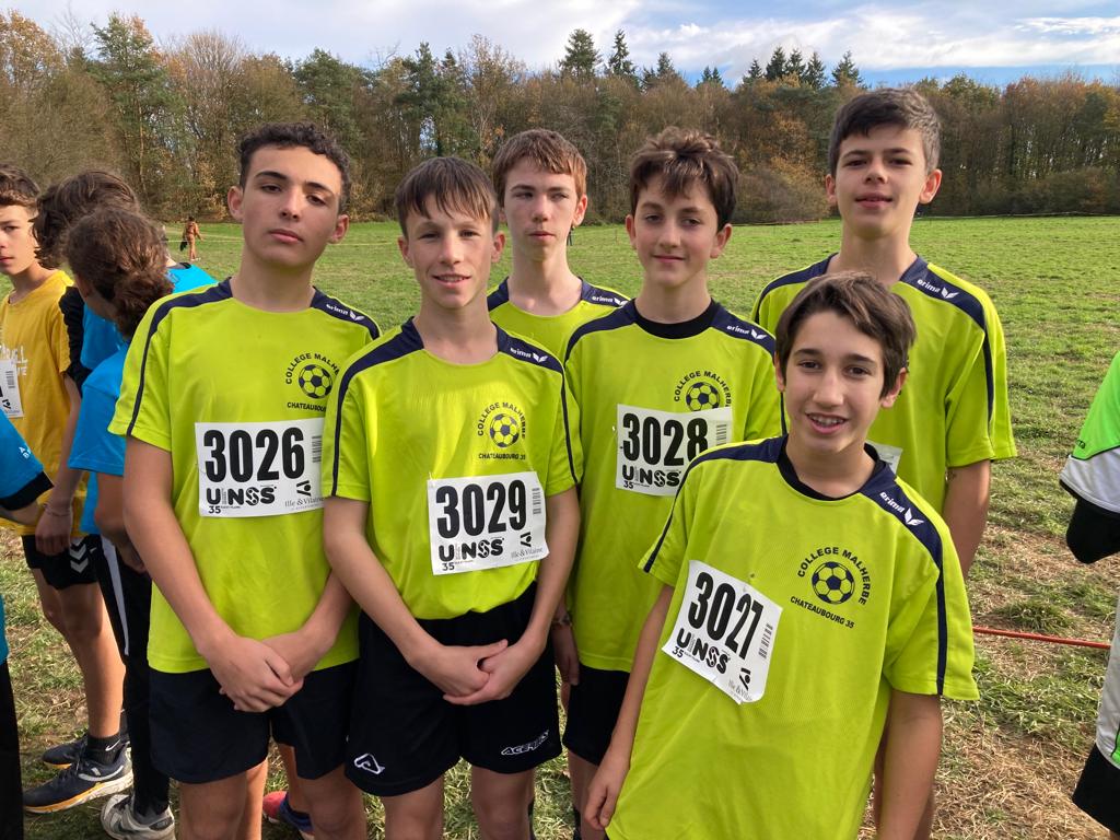 CROSS départemental UNSS - Collège Pierre-Olivier Malherbe